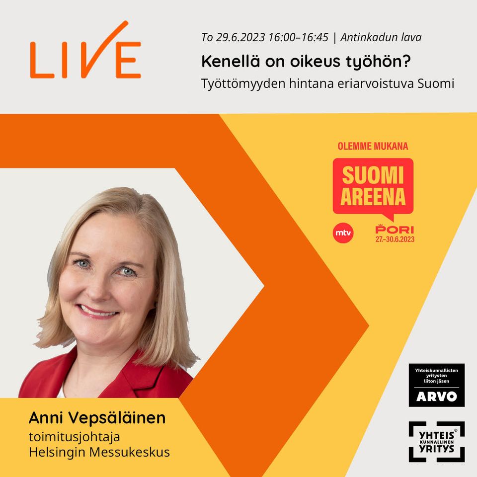 Helsingin Messukeskus työllistää tänäkin vuonna 200 täsmätyökykyistä | Messukeskus