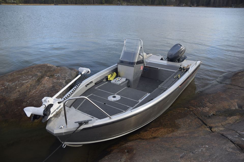 The new Buster M also converts for angling | Buster Boats