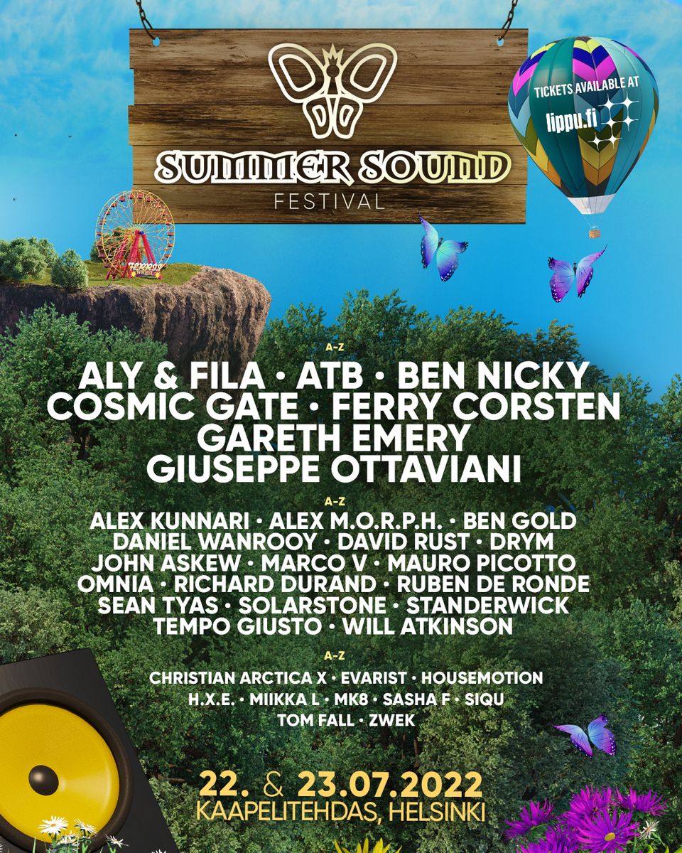 Summer Sound Festival 2022 tuo DJ-maailman tähdet Kaapelitehtaalle ...