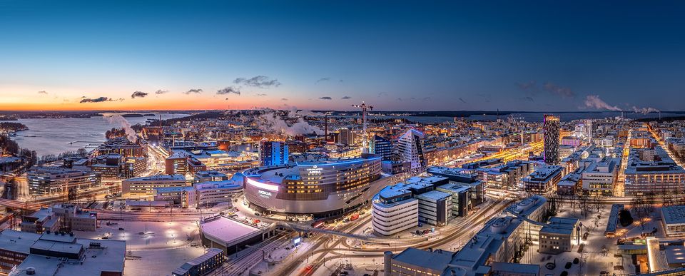 Nokia Arena, the largest multi-function arena in Finland opened in ...