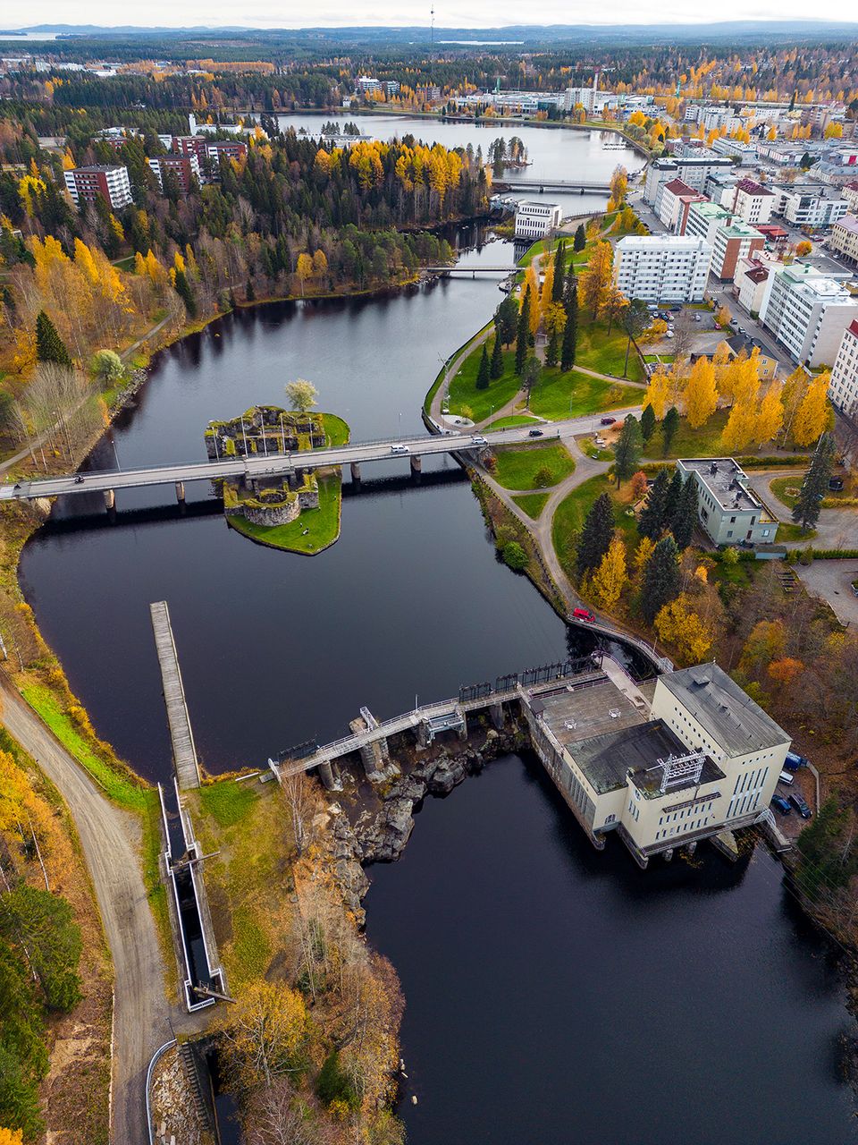 Kainuun Voima korjaa sekä tekee tutkimukset Ämmäkosken voimalan padolle ...