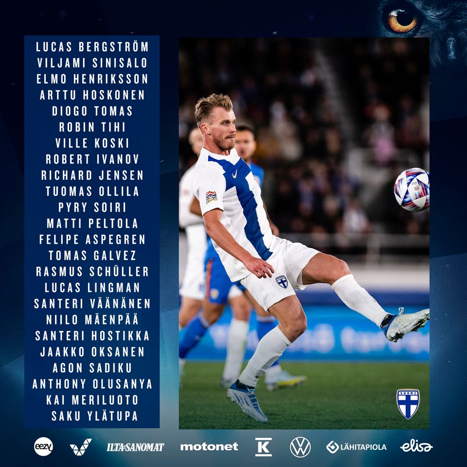 Huuhkajat valittu tammikuun maaotteluihin | Suomen Palloliitto