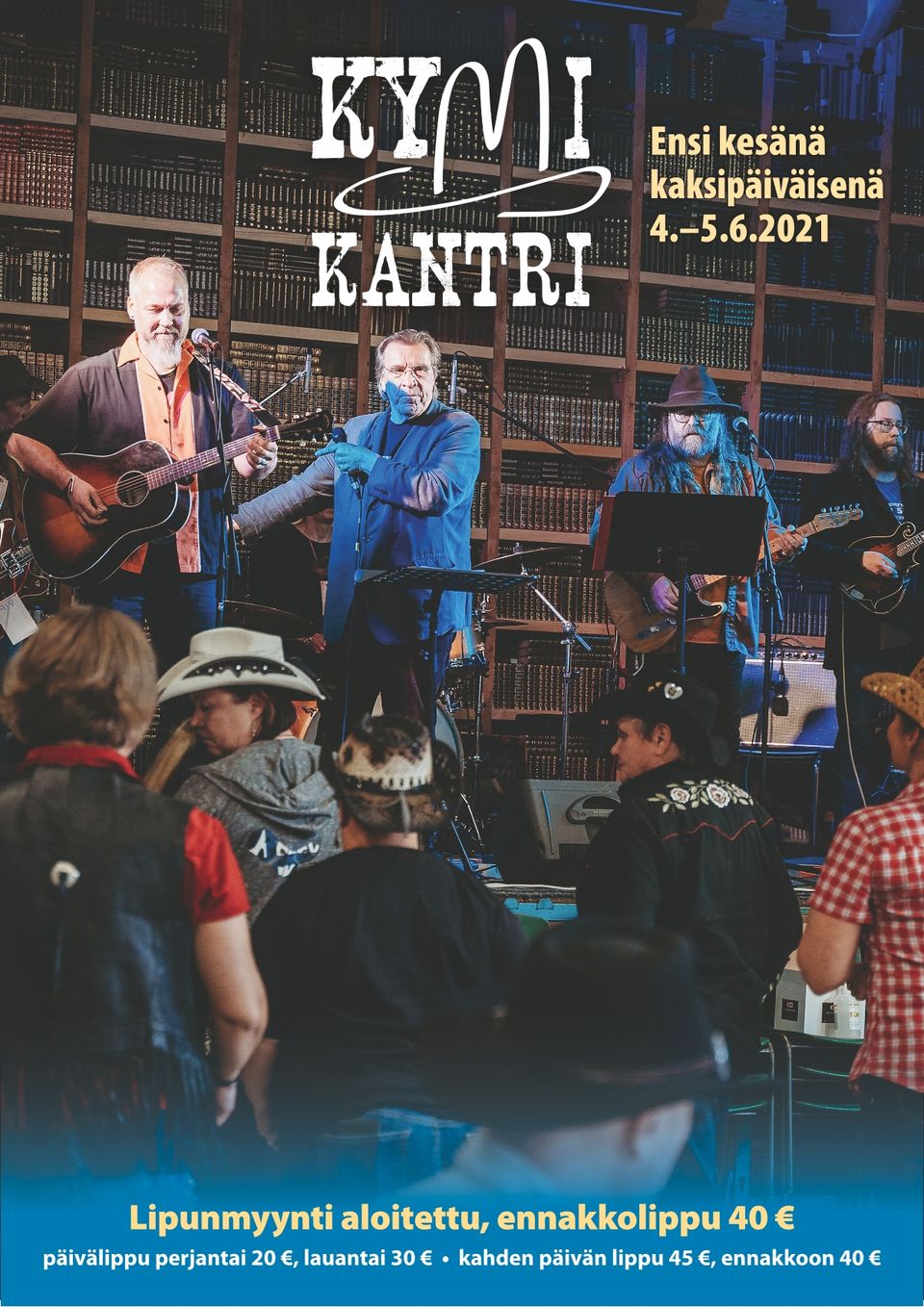 Kymi Kantri 2021 esiintyjälistan julkistus | Reuna Publishing House