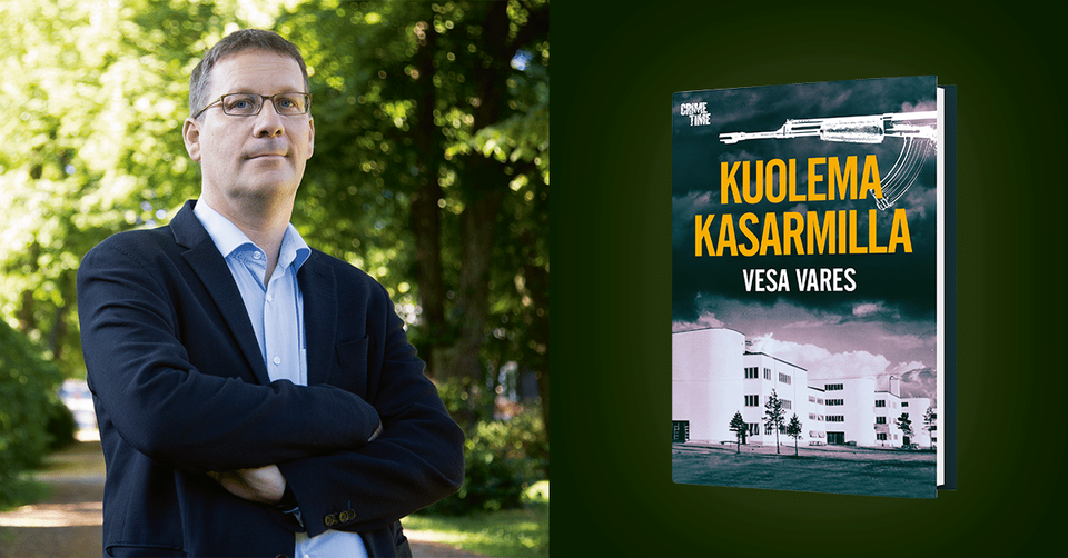 Vesa Vareksen esikoisdekkarissa murhaaja iskee kesken sotaharjoitusten | Docendo
