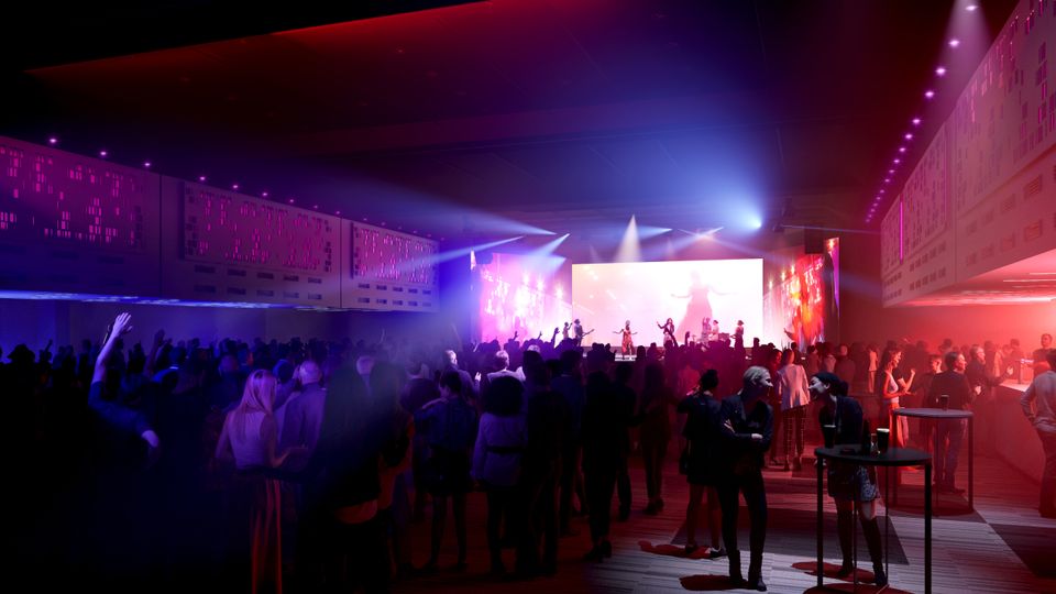 Finland’s largest LED wall within a conference facility at the Helsinki ...