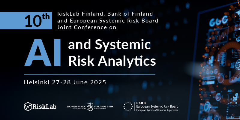 Invitation to the media: 10th RiskLab Finland, Bank of Finland and European Systemic Risk Board ...
