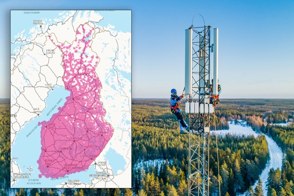 DNA:n valtakunnallinen 5G-päivitys on valmistunut ensimmäisenä Suomessa ...