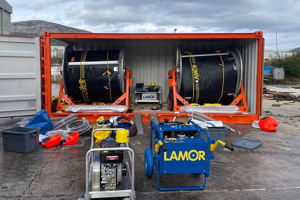 Lamor wins a contract for five Oil Spill Response Boom containers to ...
