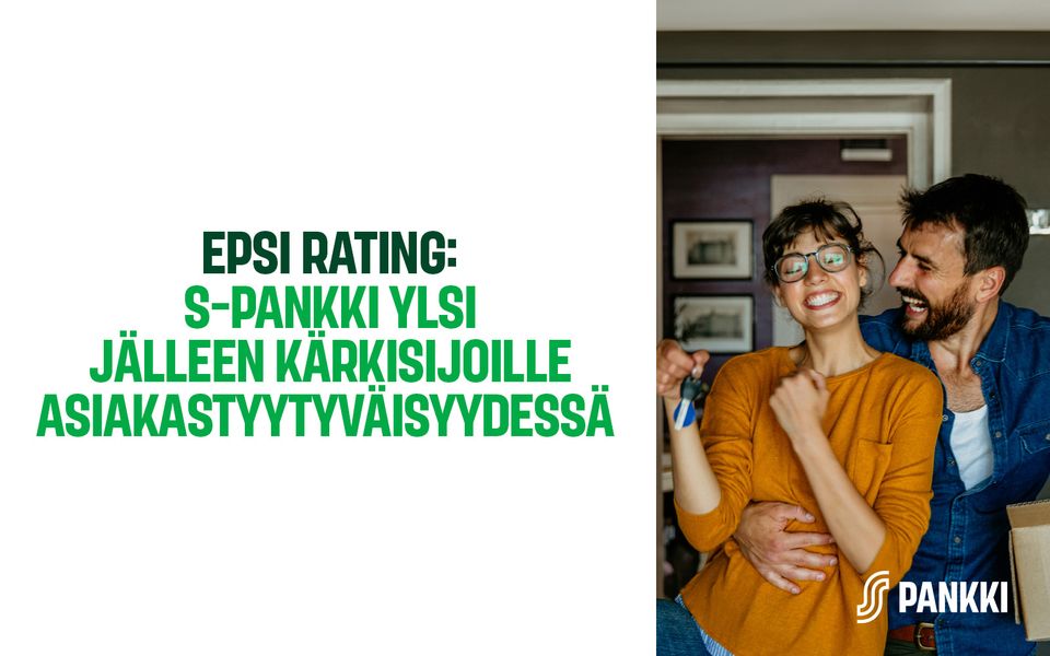 EPSI Rating: S-Pankki ylsi jälleen kärkisijoille ...