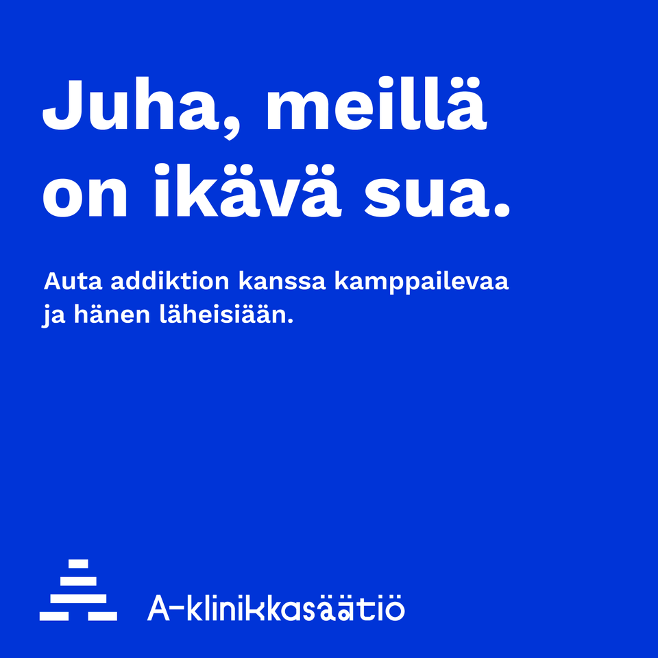 A-klinikkasäätiön joulukampanja nostaa esille addiktioiden kanssa ...