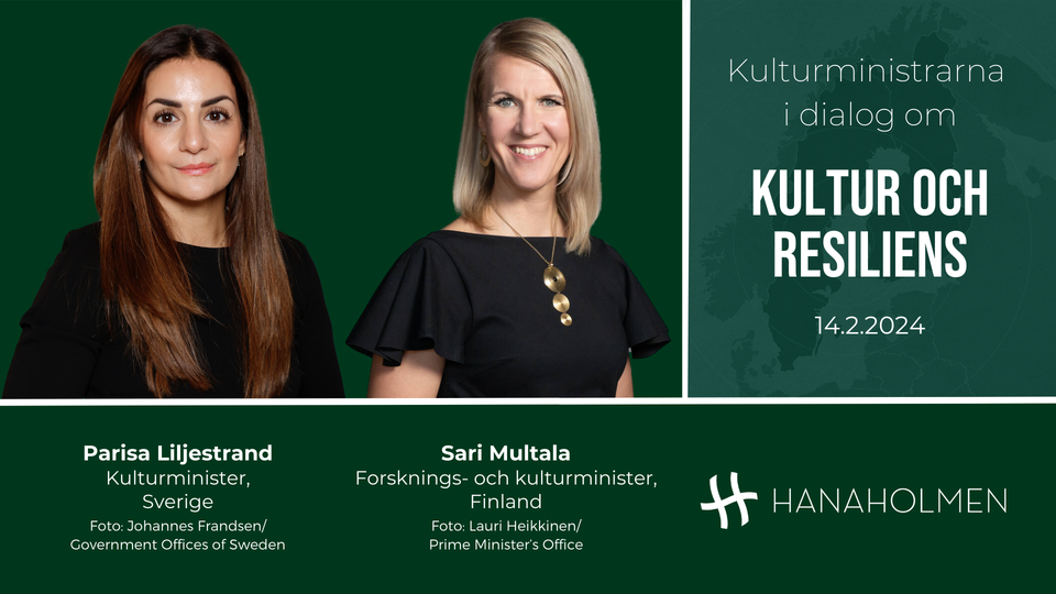 Sveriges och Finlands kulturministrar möts på Hanaholmen | Hanasaari ...