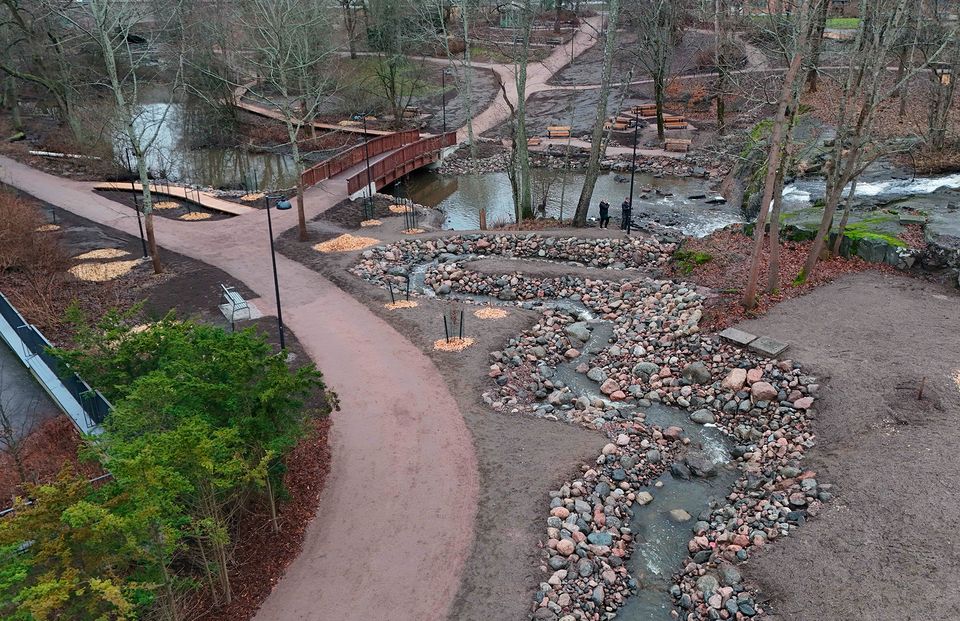 Strömbergin puiston kunnostus valmistui – tulokset näkyvät jo ...