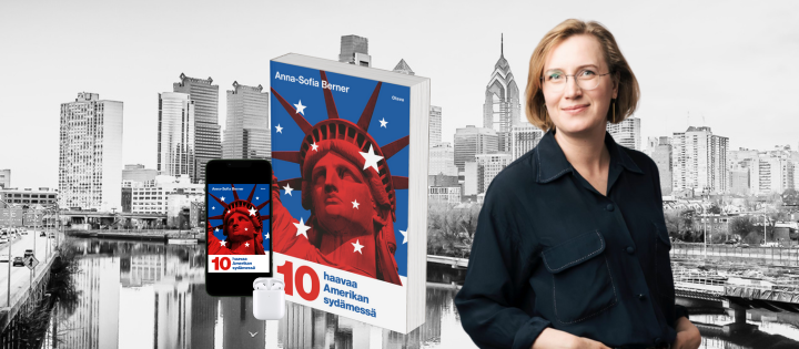 Anna-Sofia Bernerin uutuuskirja vie lukijan syvälle Yhdysvaltoihin ja valottaa, mitä maassa ...