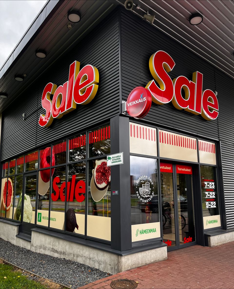 Sale Forssan uudistusremontti on valmis | Osuuskauppa Hämeenmaa