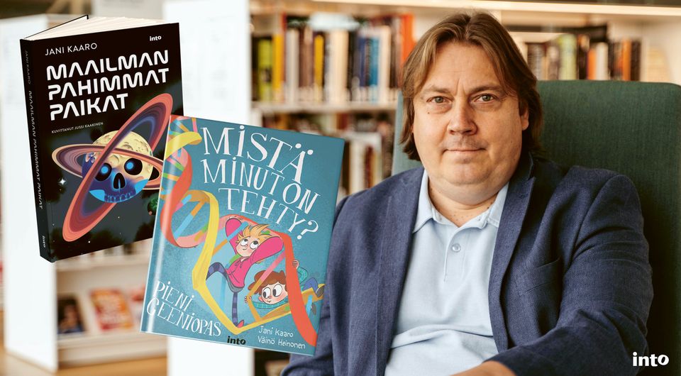 Tietopöllö-palkinto Jani Kaarolle – Kaaron uusin teos "Mistä minut on ...