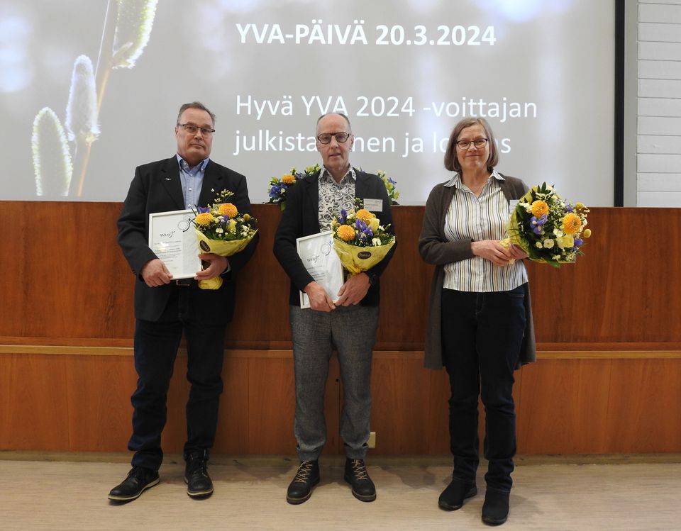 Vuoden Hyvä YVA -palkinto valtatien 8 parantaminen välillä Rauma ...