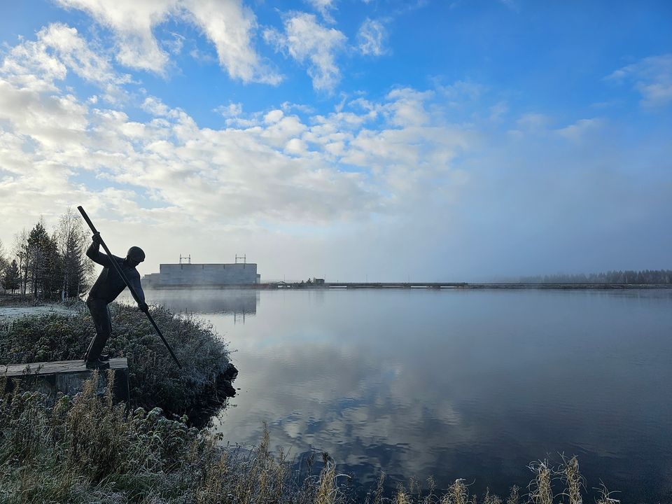 Taivalkosken patosilta peruskorjataan- silta suljettuna kaikelta ...