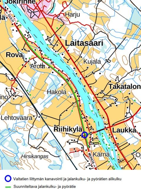 Valtatien 22 jalankulku- ja pyörätien suunnittelu aloitetaan ...