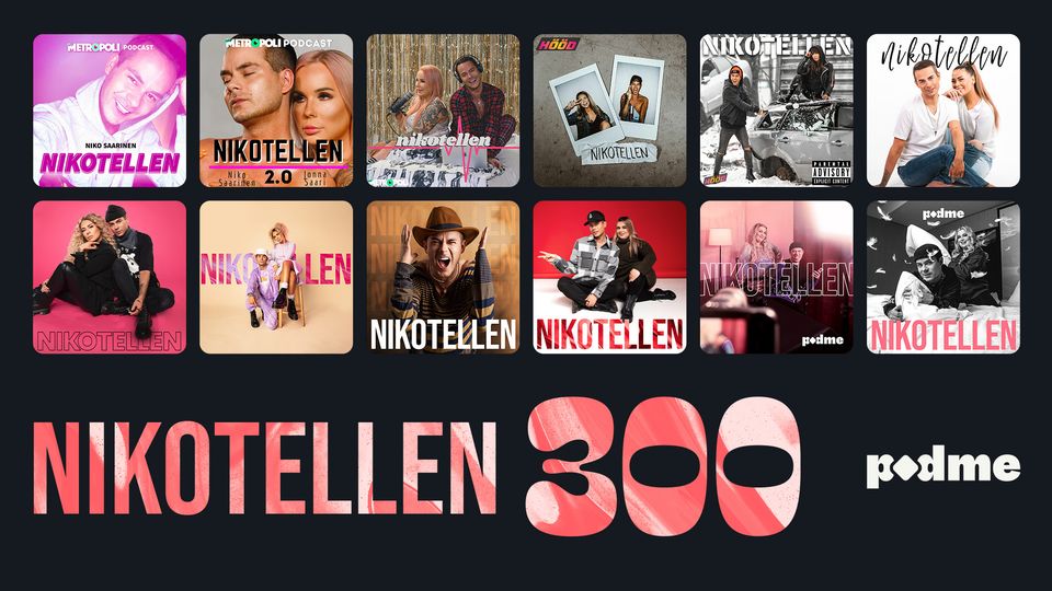 Niko Saarisen suosittu Nikotellen-podcast saavuttaa kolmensadan jakson ...