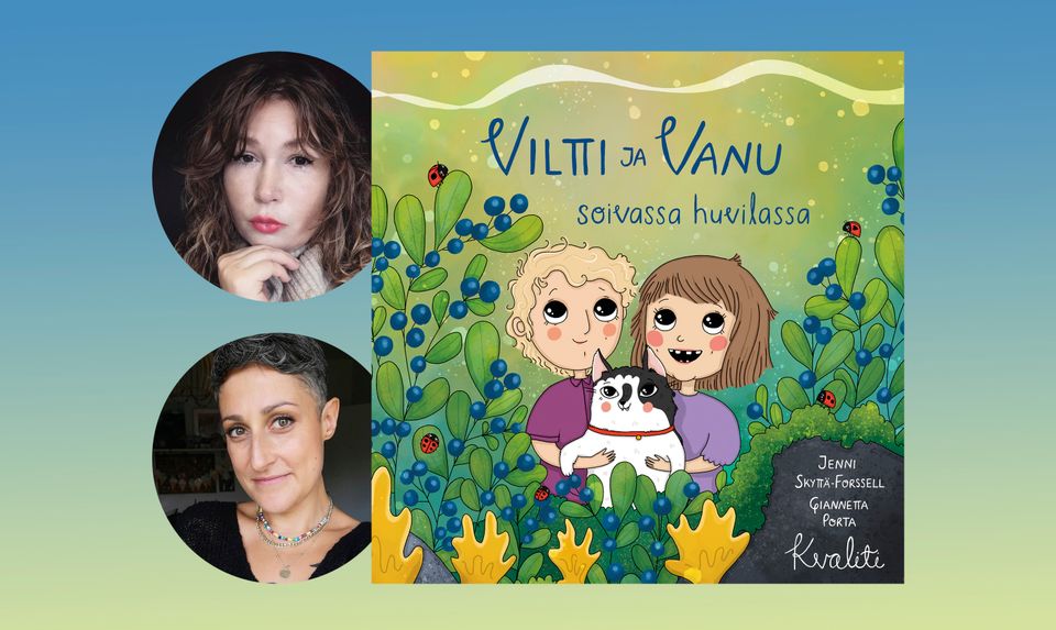 Viltti ja Vanu -kirjasarja tutustuttaa sateenkaariperheeseen ...