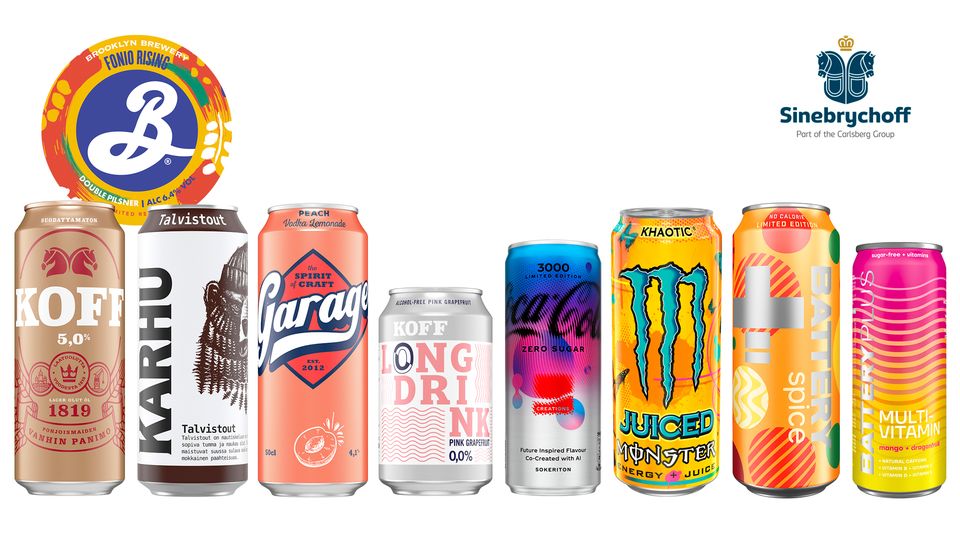 Sinebrychoffin syksyn juomauutuuksia: Karhu Talvistout, KOFF ...