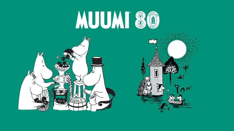 Muumien 80-vuotisjuhlan kunniaksi: Muumi 80 v. -juhlajuoma | Oy ...