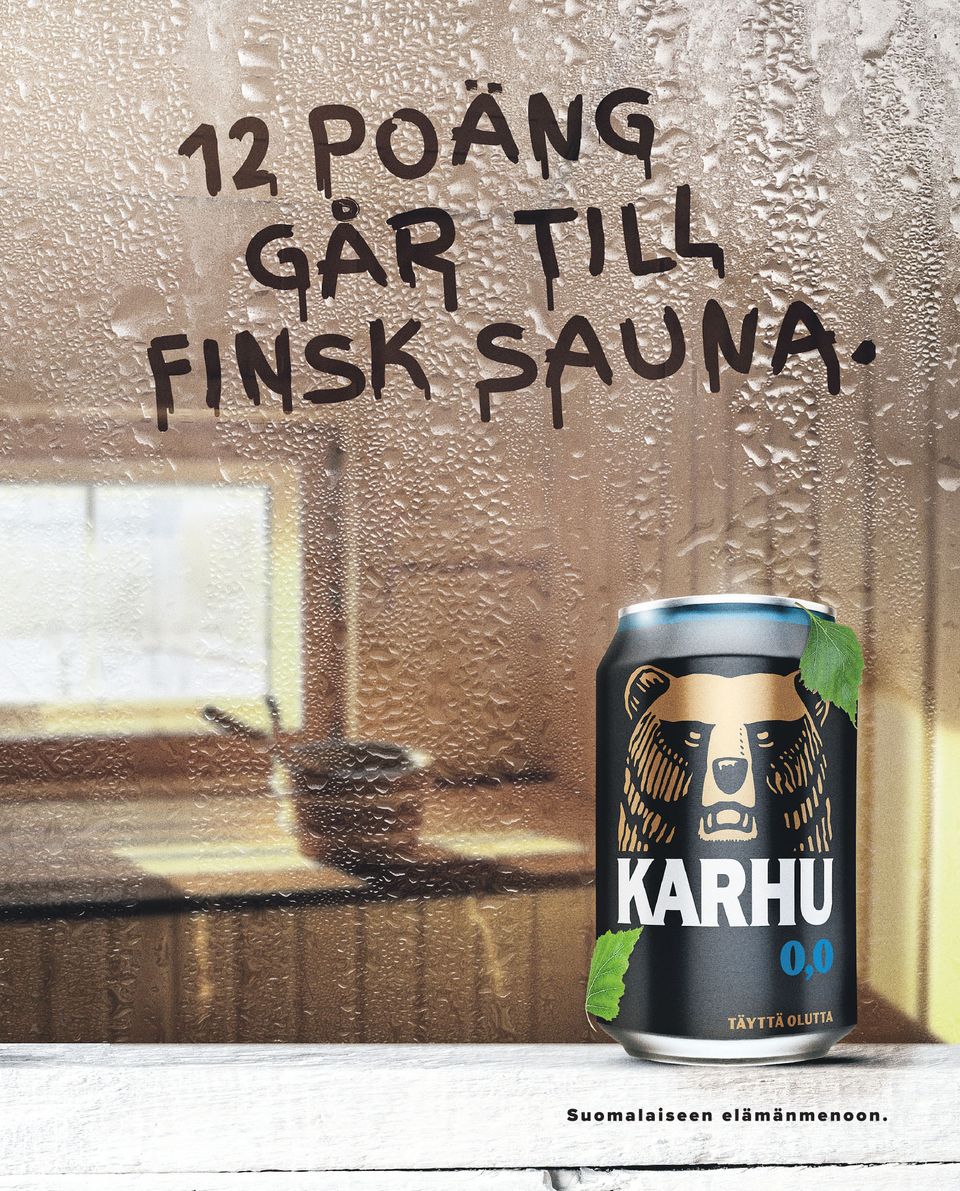 Karhu-olut kaappaa ruotsalaisen median juhlistaakseen naapurimaiden ...