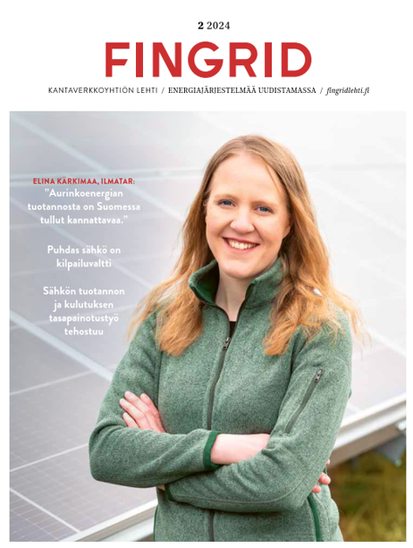 Fingrid-lehti 2/2024: Puhdas sähkö on kilpailuvaltti | Fingrid Oyj