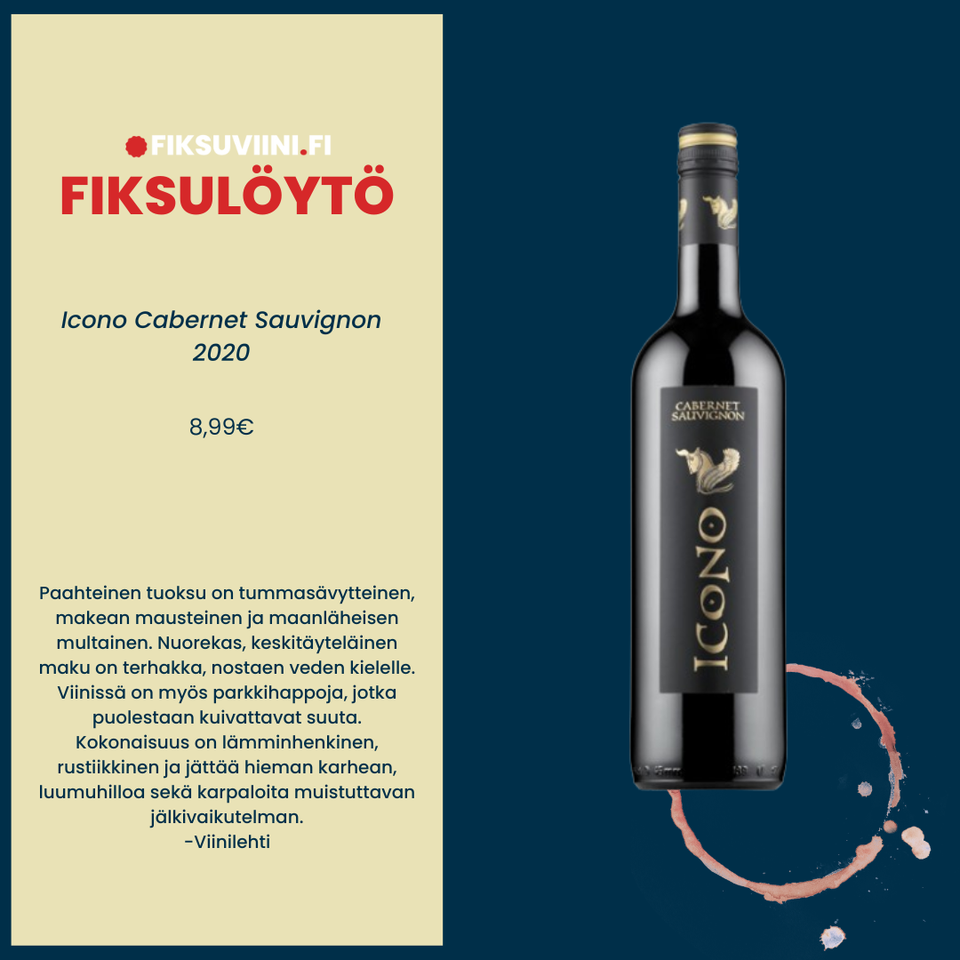 Hyvä punaviini alle 9 eurolla! | Fiksuviini.fi