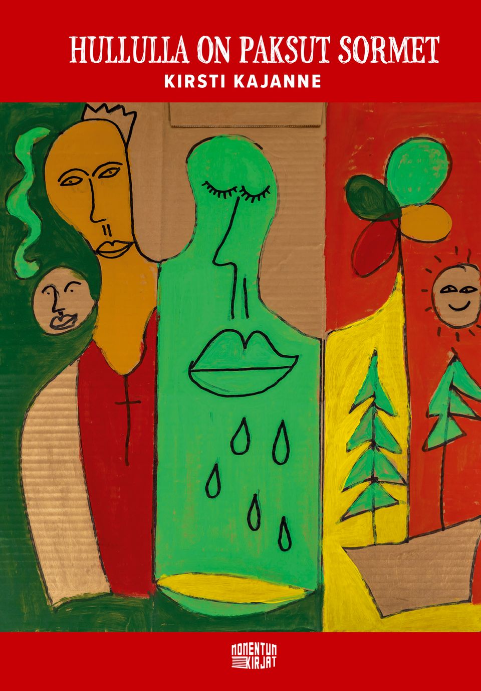 Uutuusrunoteos: Hullulla on paksut sormet | Momentum Kirjat
