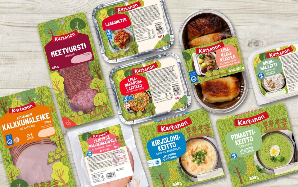 Muutos Lidlin tutussa tuotemerkissä – Kartanon-tuoteperheeseen kuuluvat ...