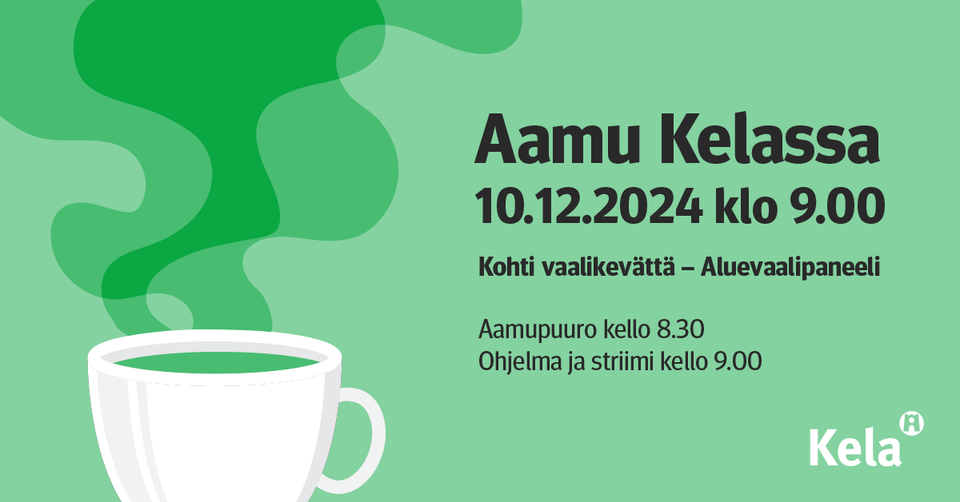 Miten ja kuka turvaa palvelut? Kelan aluevaalipaneeli 10.12. | Kela/FPA